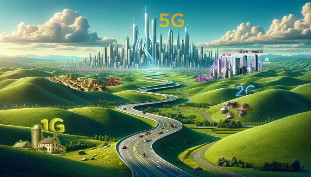 Wireless Evolution: From 1G to 5G – Transformative Roads and Cities of ...